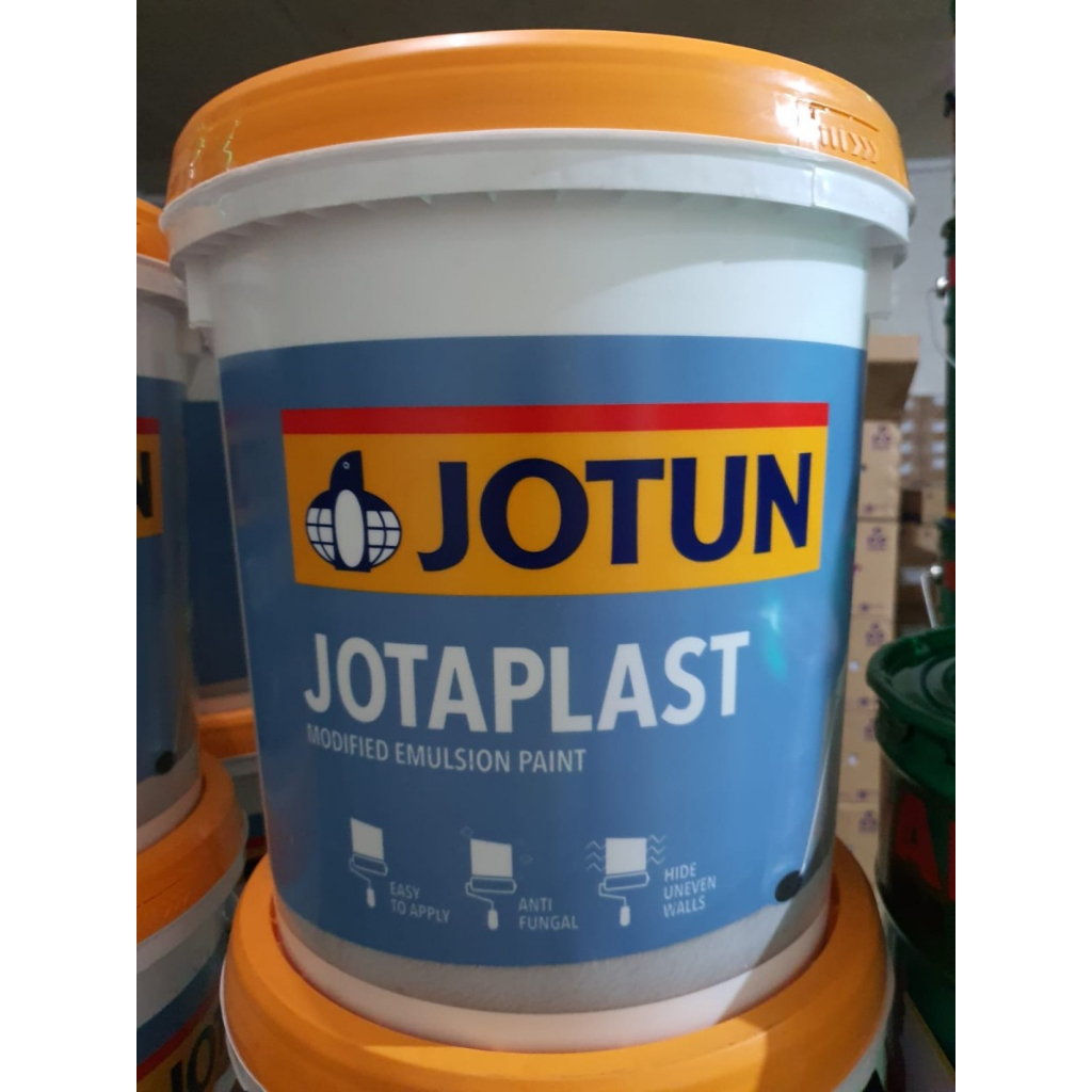 Jual JOTUN JOTAPLAST PUTIH WHITE 18 LTR 18 LTR PAIL PEL CAT TEMBOK ...