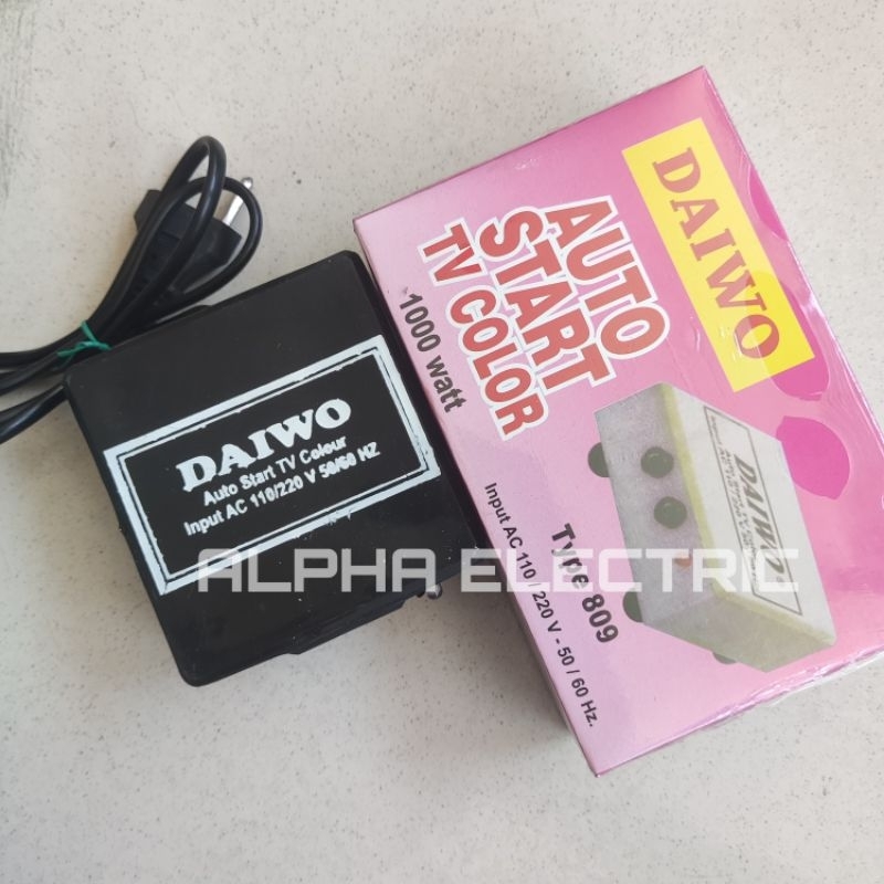 Jual AUTOSTART DAIWO TV 500W 1000W PENGHEMAT DAYA LISTRIK ANTI JEGLEK ...