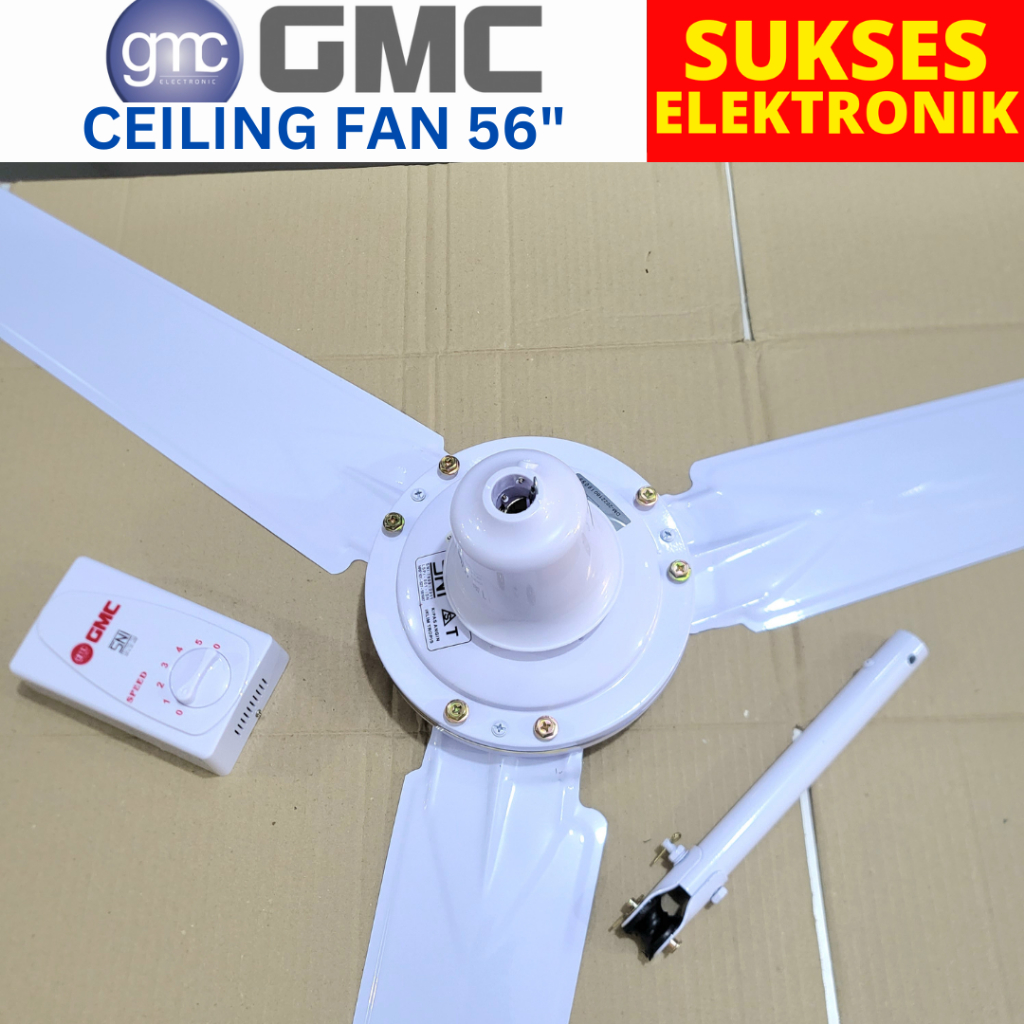 Jual CEILING FAN GMC 56 INCH / KIPAS BALING BALING BESI 56IN / KIPAS ...