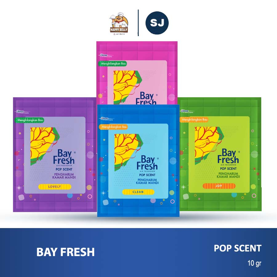 Jual BAYFRESH POP SCENT 10gr / PENGHARUM KAMAR MANDI RUMAH 10 gr ...