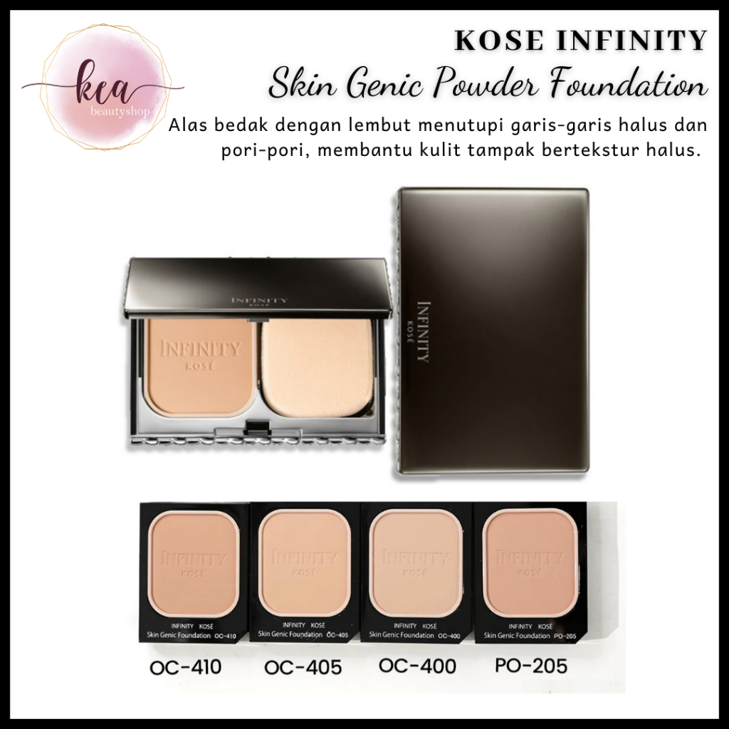 Jual KOSE INFINITY SKIN GENIC SKINGENIC FOUNDATION | Shopee Indonesia