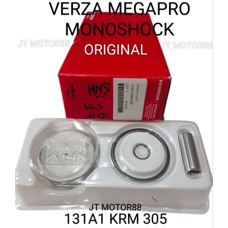 Jual PISTON KIT MEGAPRO MONOSHOCK VERZA SIZE 0.00 STD ORIGINAL 131A1 KRM 305 | Shopee Indonesia