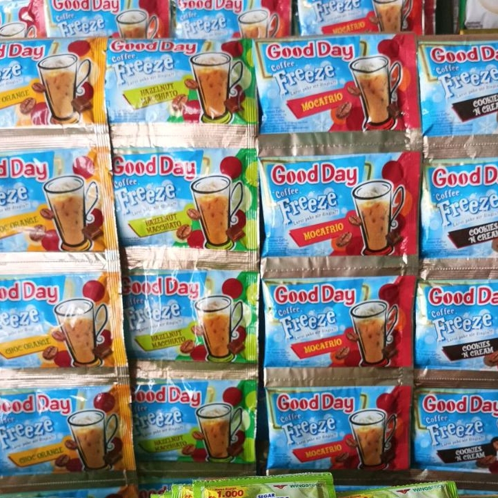 Jual Good Day FREEZE all variant isi 10 sachet | Shopee Indonesia