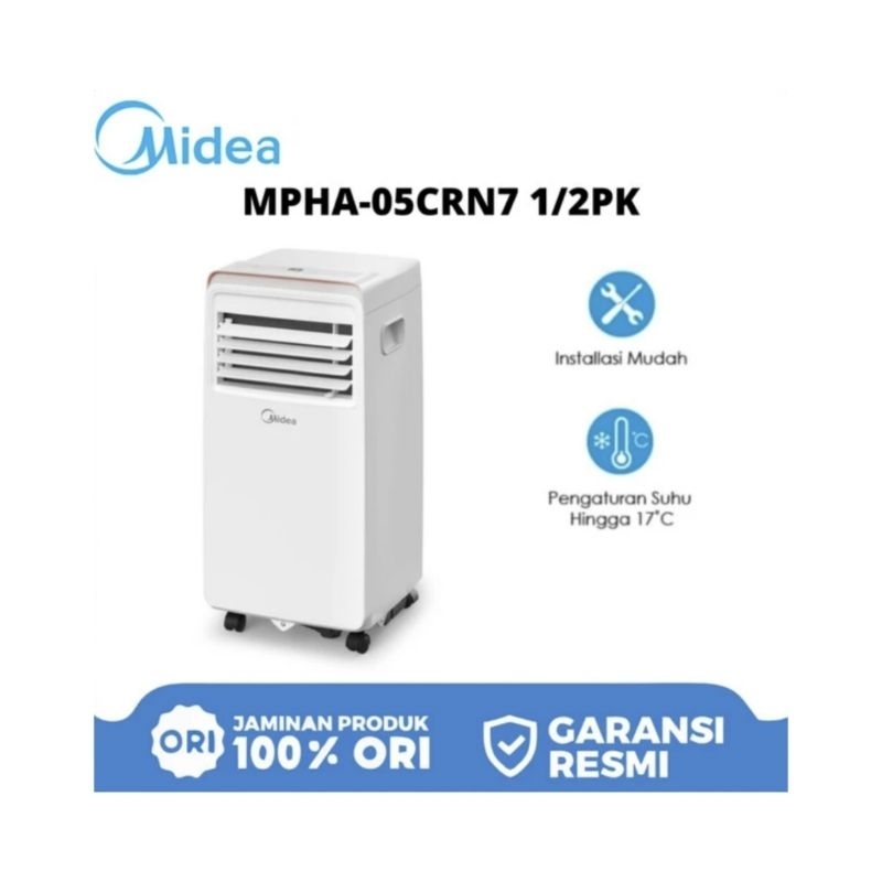 Jual Ac Midea Portable MPHA 05CRN7 1/2Pk | Shopee Indonesia
