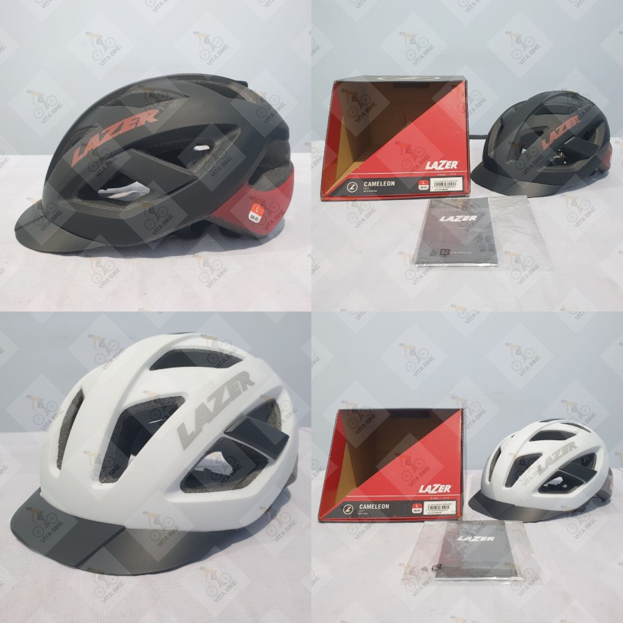 Jual Helm Sepeda Gunung MTB Lipat Roadbike RB Lazer Cameleon Size L 58 ...