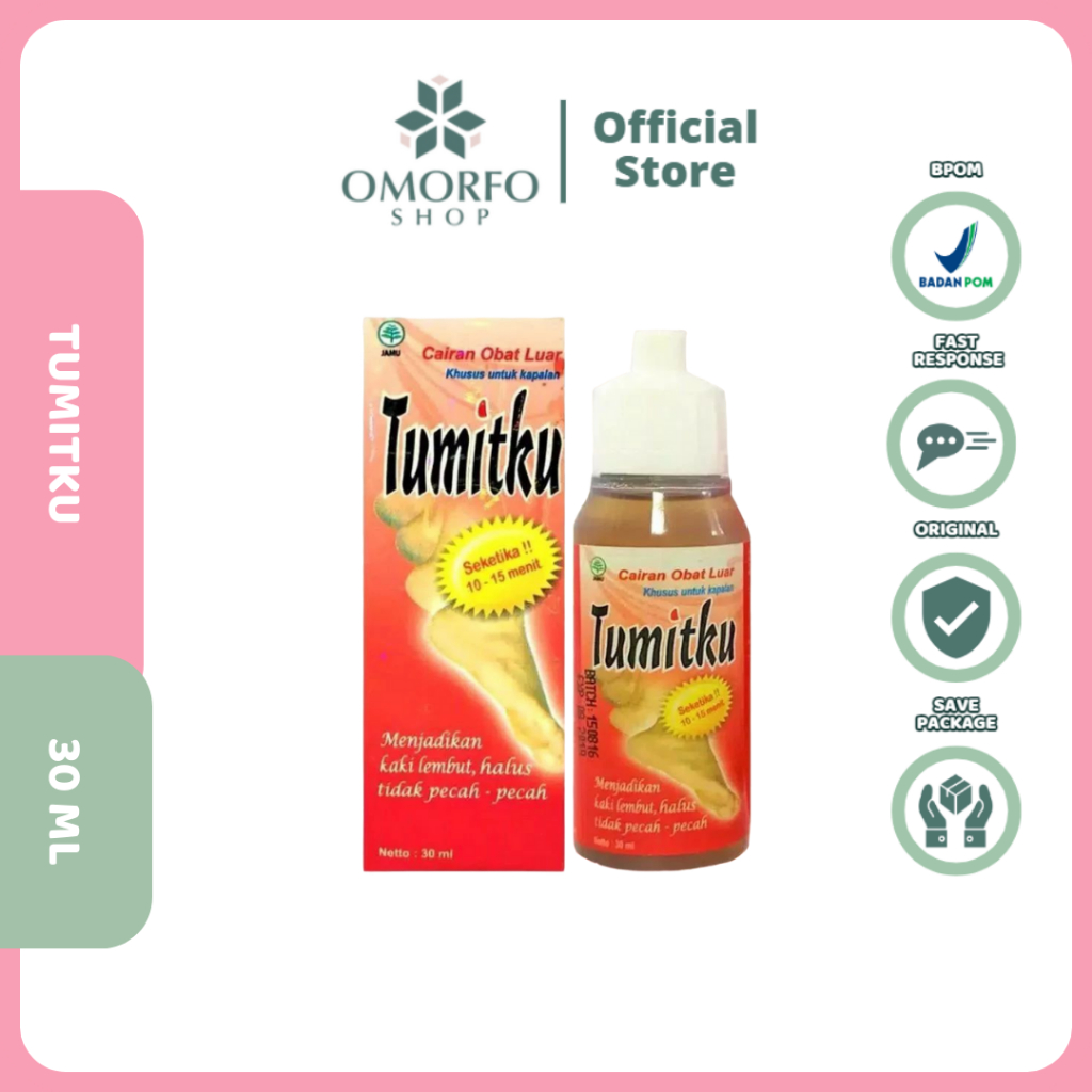 Jual ️ Omorfo ️ Tumitku-ORIGINAL TERLARIS-PERAWATAN TUMIT | Shopee ...