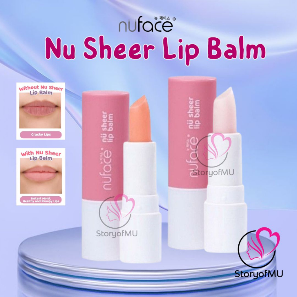 Jual NUFACE Nu Sheer Lip Balm 3.5gr - Pelembab Bibir | Shopee Indonesia