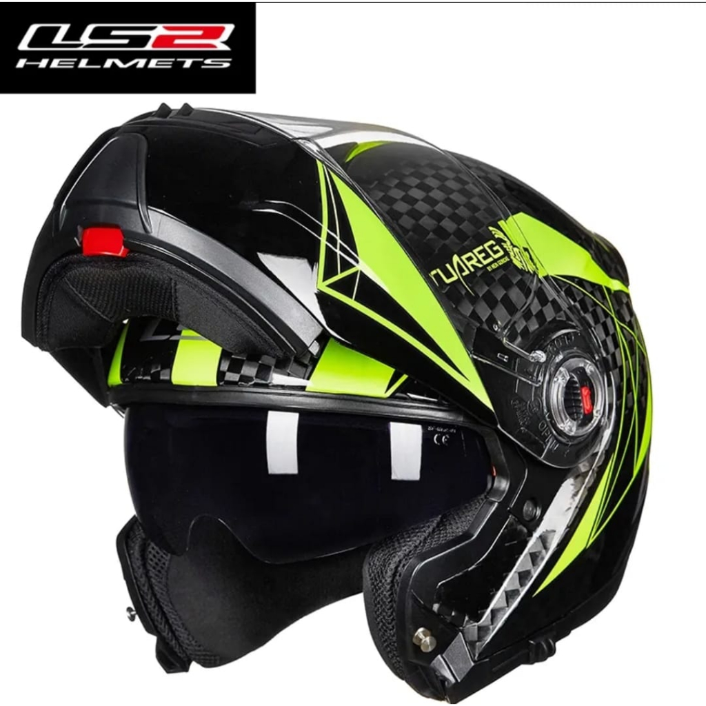 Jual Helm Carbon Fiber LS2 Modular Tuareg FF-394 Super Ringan | Shopee ...