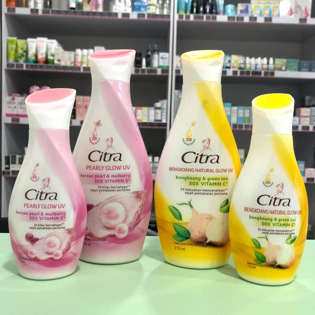 Jual CITRA Hand Body Lotion Bengkoang Pearly 110ml 210ml Citra ...