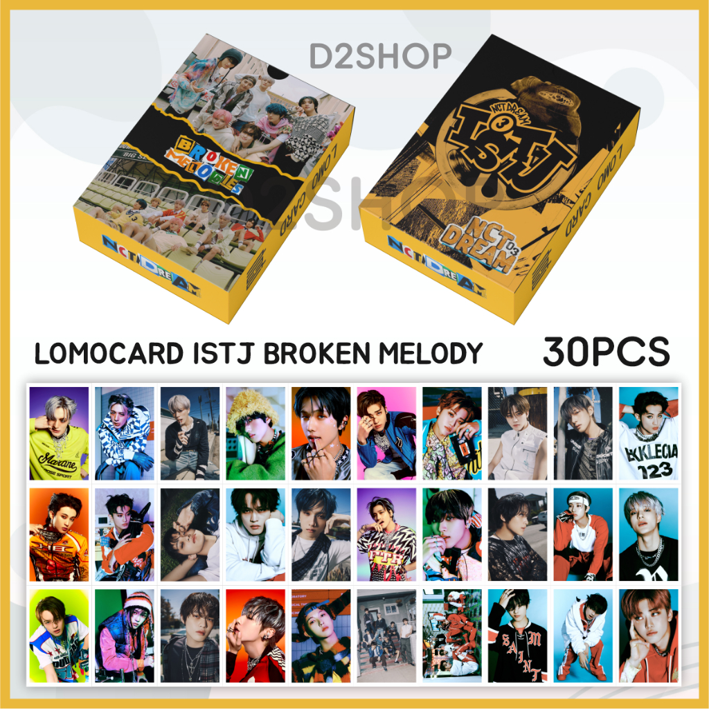 Jual (30PCS) LOMO CARD NCT 127 DREAM SMOOTHIE BEATBOX GLITCH MODE HELLO ...
