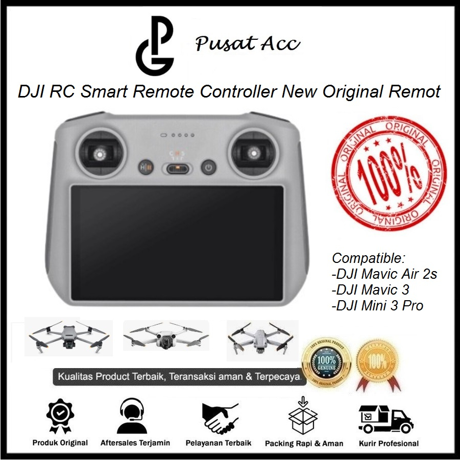 Jual DJI RC Smart Remote Controller for DJI Mavic 3/Mini 3 Pro/Air 2S ...