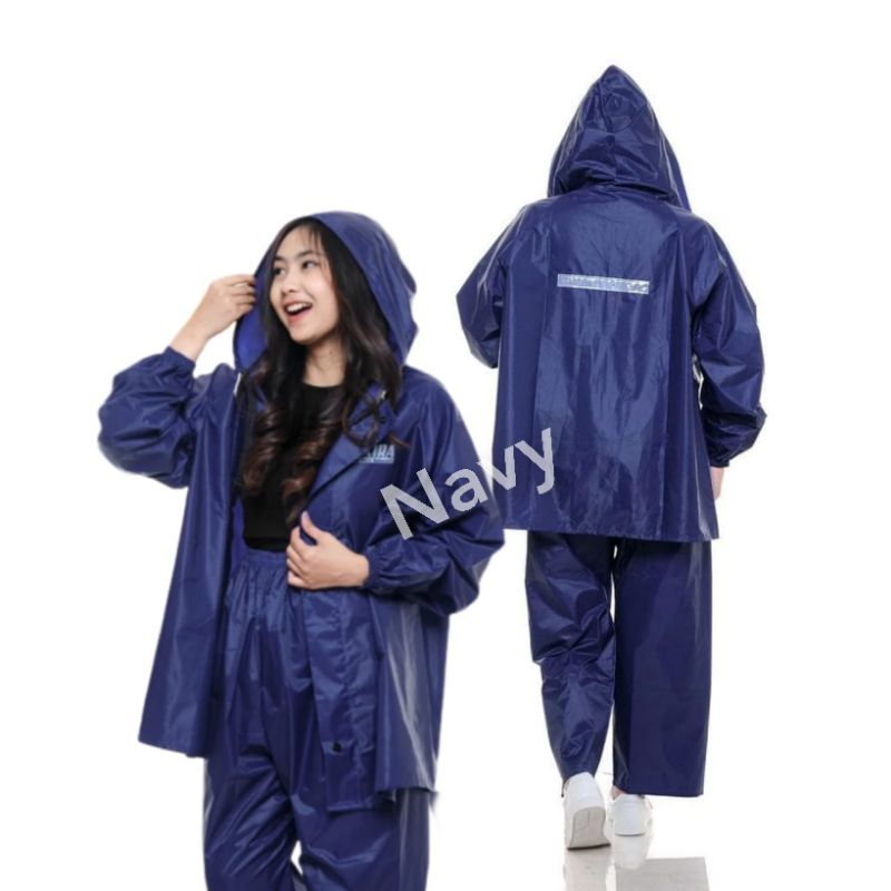 Jual Jas Hujan Dewasa Weje Jas Hujan Pria Wanita Mantel Hujan Setelan ...