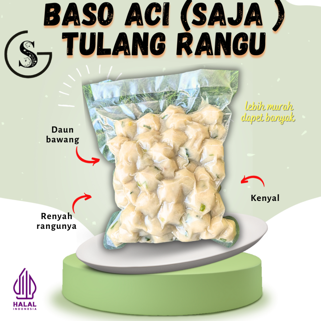 Jual 100 PCS BASO ACI TULANG RANGU (HANYA CILOK) | Shopee Indonesia