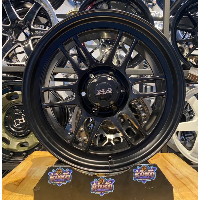 Jual Velg Mobil SSW S280 RPF1 R18 untuk Fortuner Pajerosport | Shopee ...