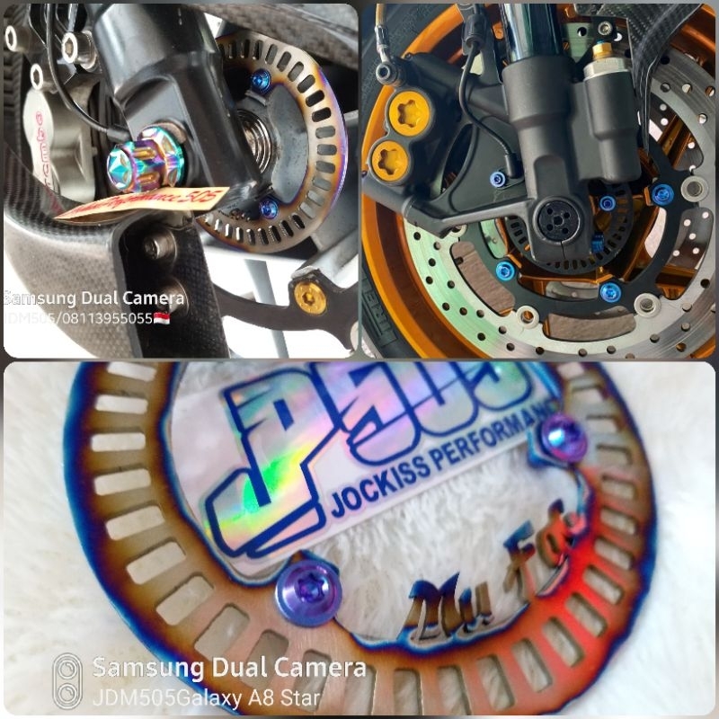 Jual Baut Titanium Gr5 Rotor Sensor ABS Nmax Xmax Aerox Lexy | Shopee ...