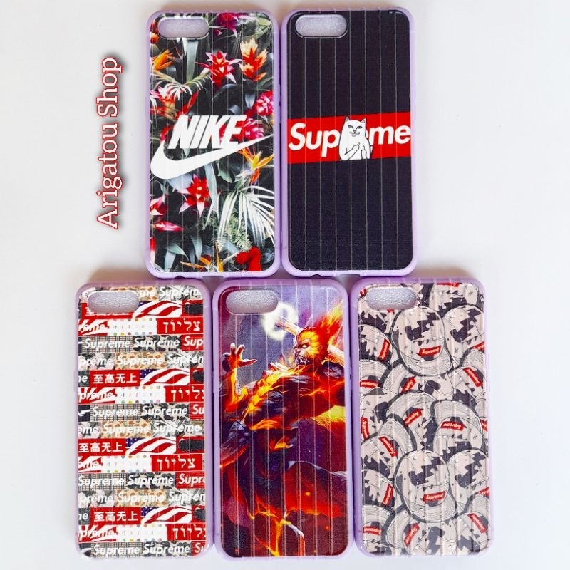 Jual Oppo A3S Case Softcase Koper Karakter Gambar Brand Merek Logo ...