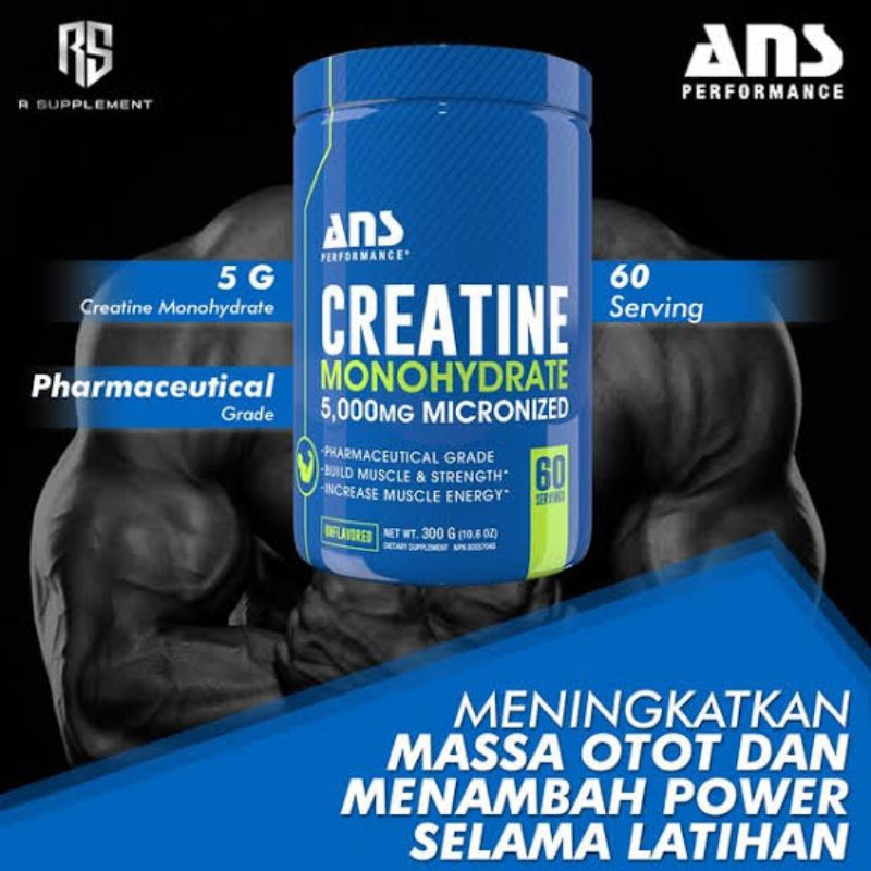 Jual Ans creatine monohydrate 60sv / ans creatine / provus creatine ...