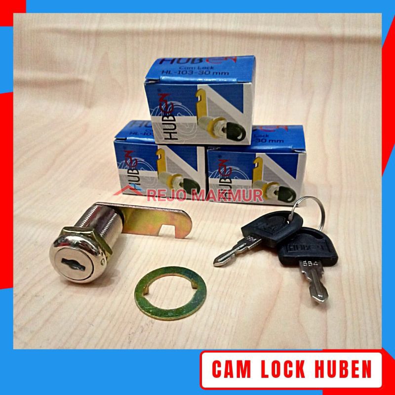 Jual Kunci Lemari Cam Lock HL 103 30mm Huben | Shopee Indonesia