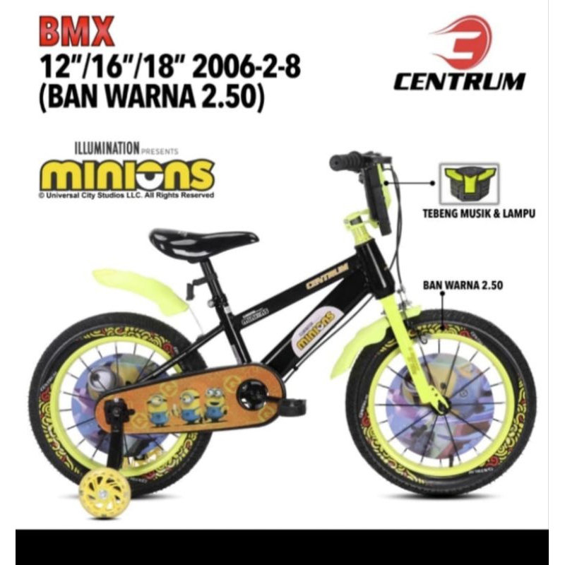 Jual sepeda bmx 12 centrum | Shopee Indonesia