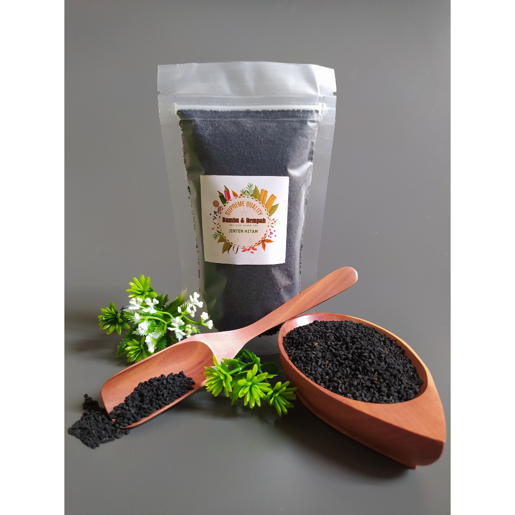 Jual Jinten Hitam Habbatussauda Black Seed Cumin 100 gram | Shopee ...