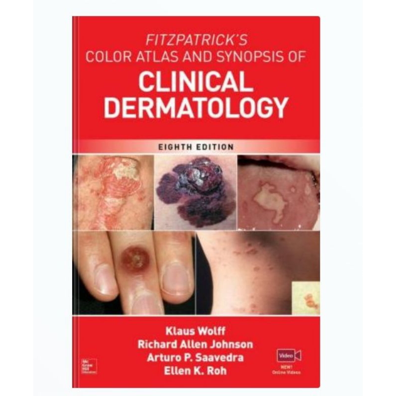 Jual Fitzpatrick's Color Atlas and Synopsis of Clinical Dermatology, 8th Edition | Shopee Indonesia