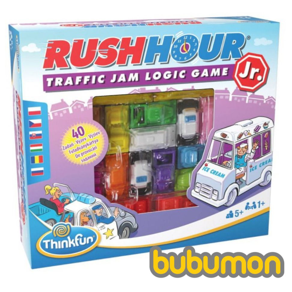 Jual ThinkFun Rush Hour Traffic Jam Logic Game and STEM Toy 5+ 40 ...