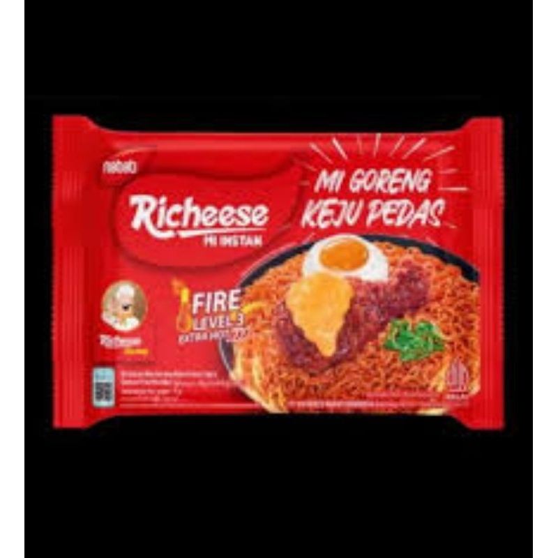 Jual Nabati Richeese Mi Goreng Keju Fire Level 5 75G | Shopee Indonesia