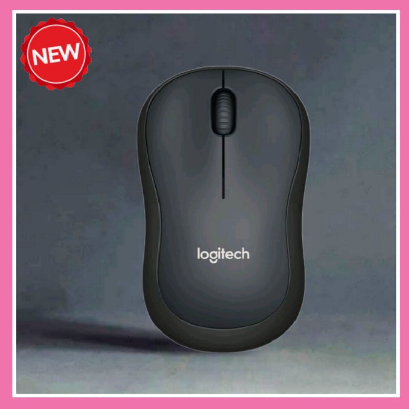 Jual Logitech Mouse Wireless M220 Silent Click Mouse Black Color ...