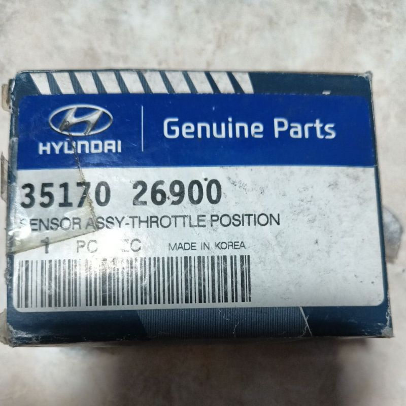 Jual sensor Assy -throttle position TPS hyundai getz ,Rio jb,KIA pride ...