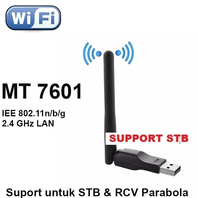 Jual USB Wifi Set Top Box Dongle Receiver STB TV Parabola Antena PC MT ...