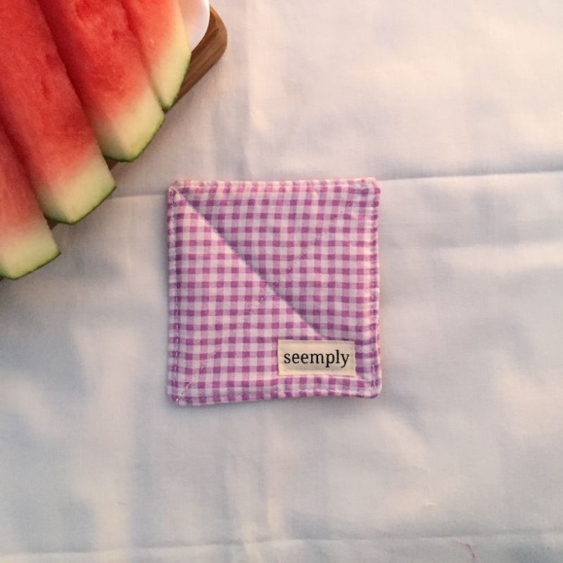 Jual Fluffy Coaster Aesthetic / Tatakan Gelas Aesthetic By Seemply ...