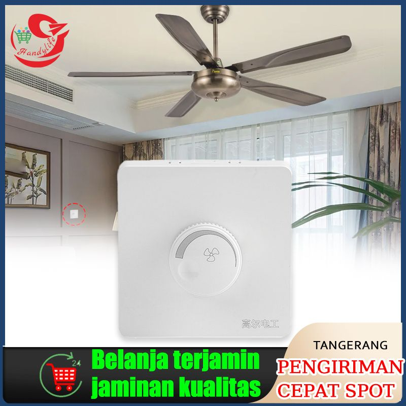 Jual Dimmer Lampu AC 220V Mikawa/Switch Dimmer Lampu 220V/Saklar Dimmer ...