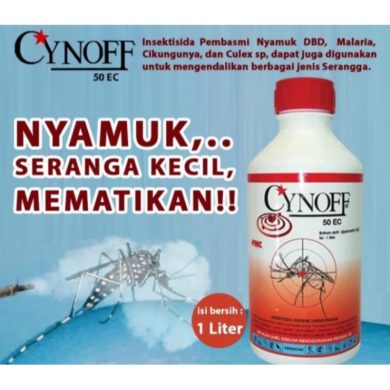 Jual CYNOFF 50EC 1liter obat fogging terbaik dan termurah | Shopee ...