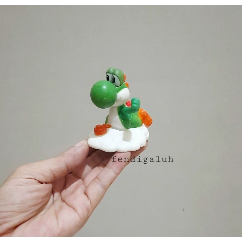 Jual Figure Dino Yoshi Mario Bros Original Size 8 cm/ Figure/ Pajangan ...