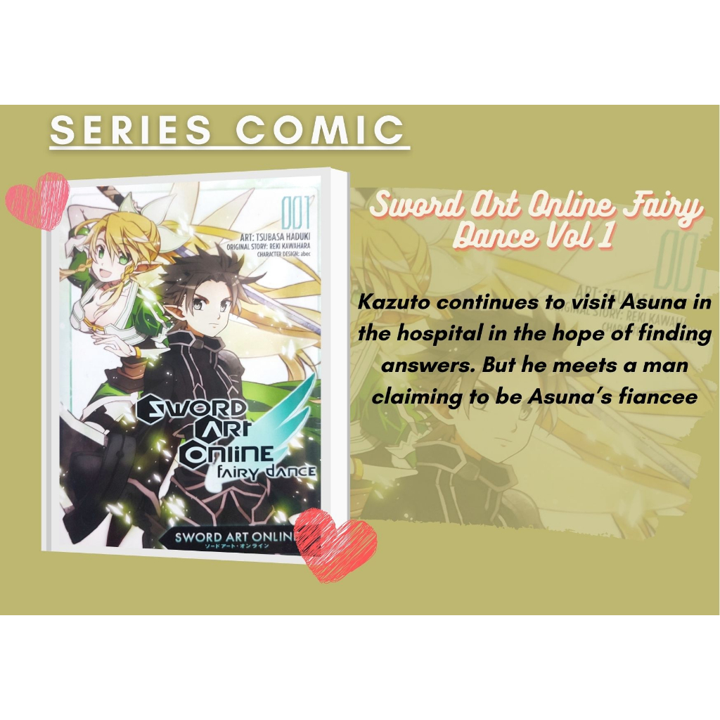 Jual Komik Sword Art Online Fairy Dance By Reki Kawahara | Shopee Indonesia