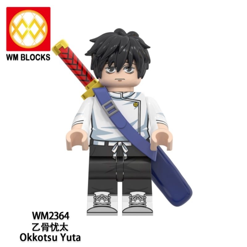 Jual mainan bricks jujutsu kaisen naruto bleach WM6149 figure anime ...
