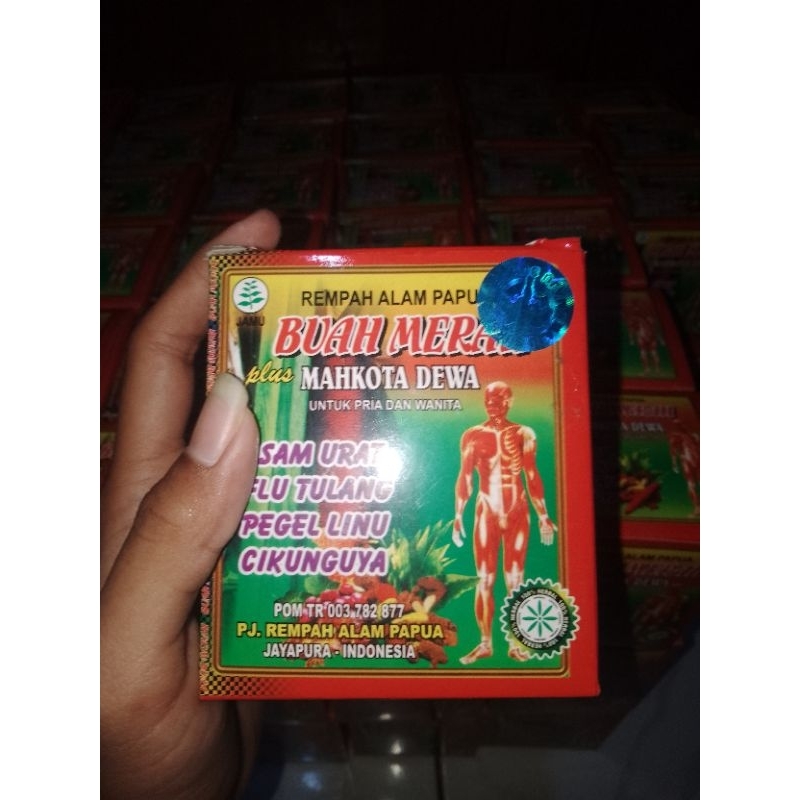 Jual Buah merah plus mahkota dewa rempah asli papua | Shopee Indonesia