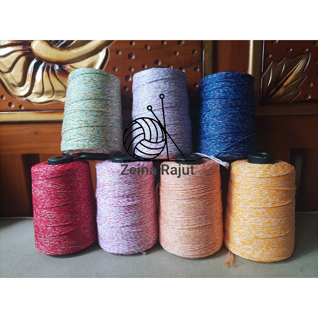 Jual Benang Rajut/Layangan Kones (Gradasi Glitter 200Gr) | Shopee Indonesia