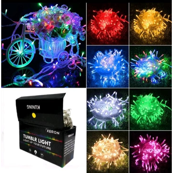 Jual Lampu Tumblr 10 Meter 50 LED Box Hias Lebaran Dekorasi Light ...