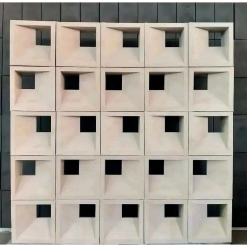 Jual roster beton minimalis,roster beton motif,roster warna putih ...