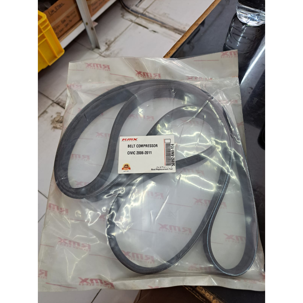 Jual fanbelt tali kipas mobil honda civic FD 2006 2007 2008 2009 2010 2011 1.800cc 7PK 2164 ...