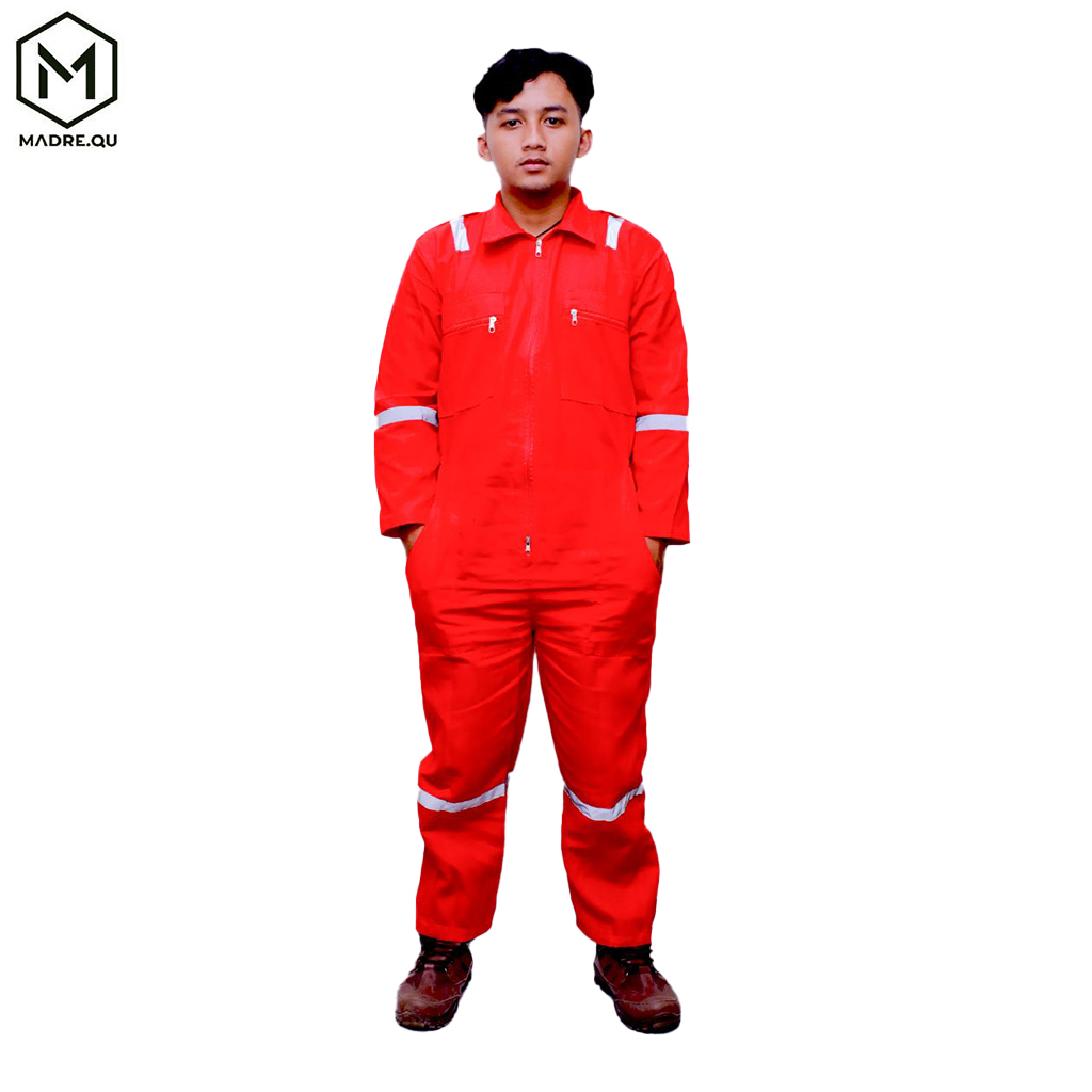 Jual werpak safety katelpak proyek coverall scotlight | Shopee Indonesia
