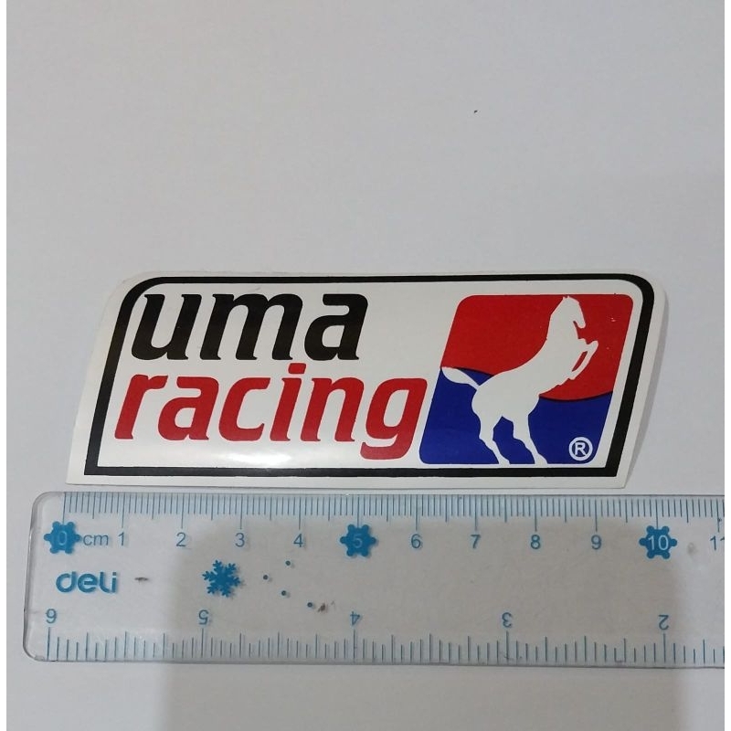 Jual Stiker sticker logo emblem sponsor UMA RACING Original 100% ori ...