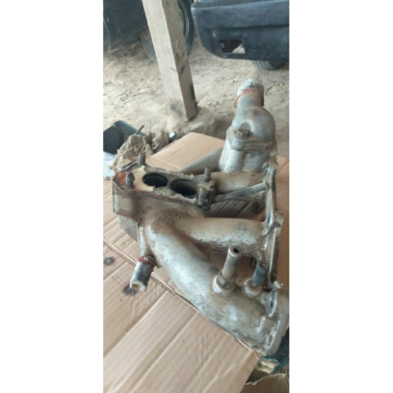 Jual intake manifold l300 bensin original copotan | Shopee Indonesia