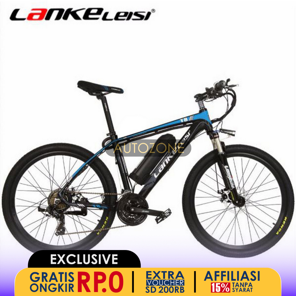 Jual Lankeleisi XINCHI Sepeda Listrik Gunung MTB 48V 10.4AH - T8 ...