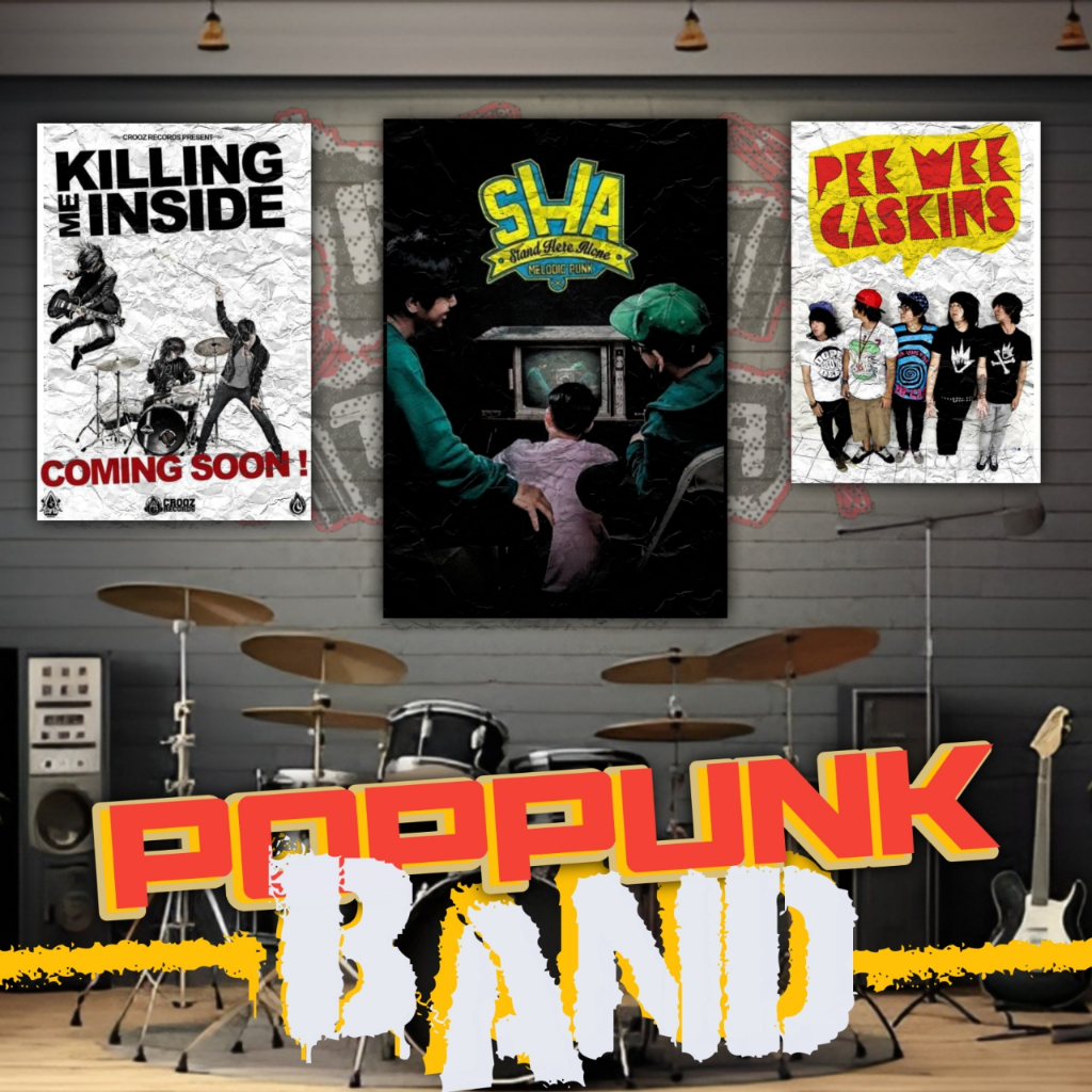 Jual Poster Band Metal Rock Pop Punk A3 A4 A5 A6 - Poster Dinding ...