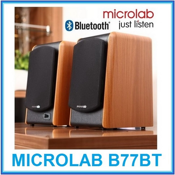 Jual Microlab B77BT 32 Watt RMS Wireless Bluetooth Speaker Komputer PC ...