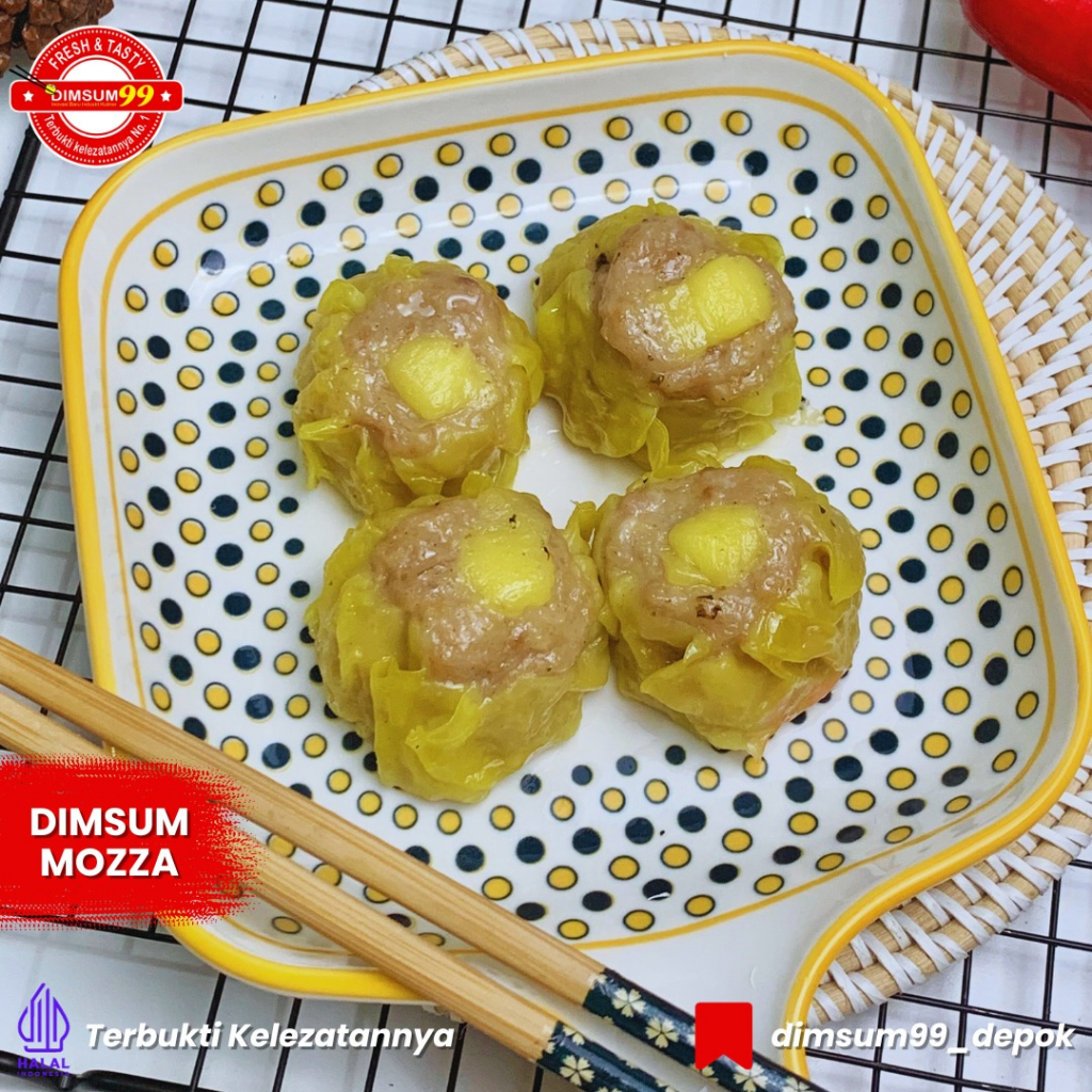 Jual Dimsum Ayam Mozzarella Frozen Food isi 25 pcs Free Saos Merah ...