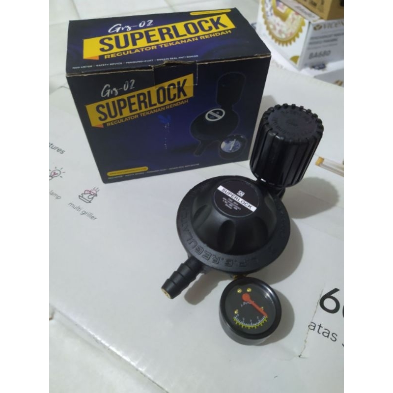 Jual Gascomp-Regulator Superlock Putar GRS-02 | Shopee Indonesia