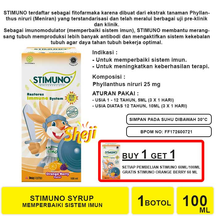 Jual STIMUNO SYRUP 100 ML | Shopee Indonesia